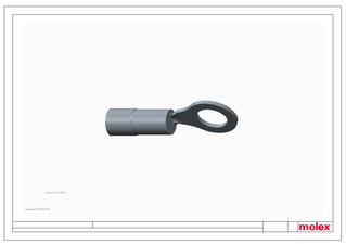 Ring and Spade Terminals Part - 190700015 | Molex