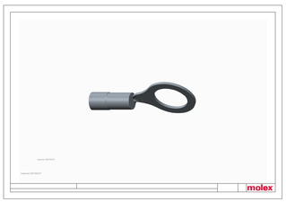 Ring and Spade Terminals Part - 190700027 | Molex