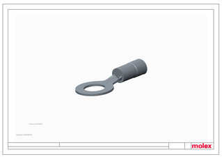 Ring and Spade Terminals Part - 190700075 | Molex