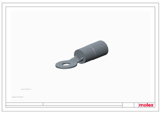 Ring and Spade Terminals Part - 190700119 | Molex