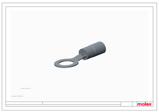 Ring and Spade Terminals Part - 190700136 | Molex