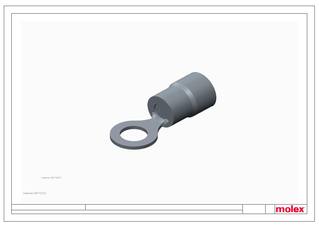 Ring and Spade Terminals Part - 190710272 | Molex