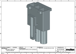 Connector Housings Part - 19091036 | Molex
