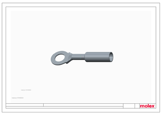 Ring and Spade Terminals Part - 191640004 | Molex