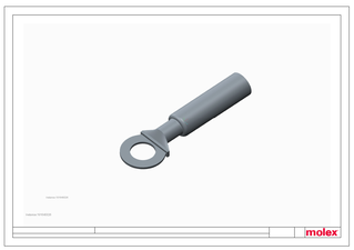 Ring and Spade Terminals Part - 191640026 | Molex