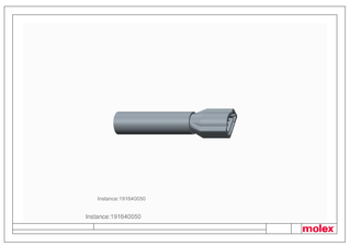 Quick Disconnects Part - 191640050 | Molex