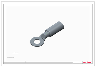 Ring and Spade Terminals Part - 191640066 | Molex