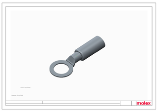 Ring and Spade Terminals Part - 191640068 | Molex