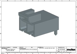 PCB Headers and Receptacles Part - 2002411212 | Molex