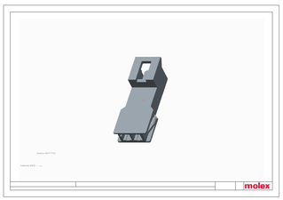 Connector Housings Part - 2002771102 | Molex