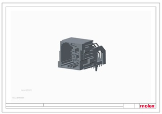 PCB Headers and Receptacles Part - 2005020272 | Molex