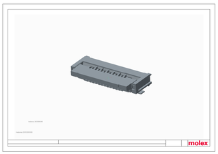 FFC / FPC Connectors Part - 2005280060 | Molex