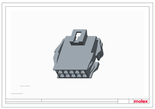 Connector Housings Part - 2014441210 | Molex