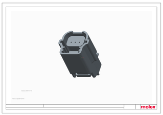 Connector Housings Part - 2035113110 | Molex