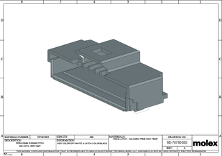 PCB Headers and Receptacles Part - 2035581207 | Molex