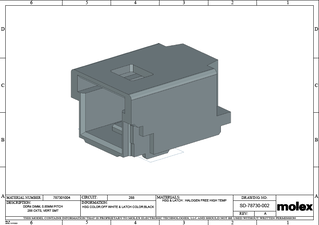 PCB Headers and Receptacles Part - 2035590207 | Molex