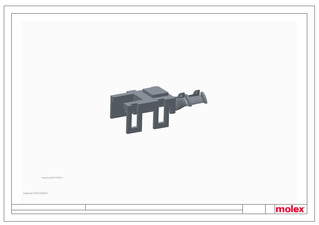Connector Accessories Part - 2047230004 | Molex