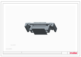 Board-to-Board Connectors Part - 2049280201 | Molex