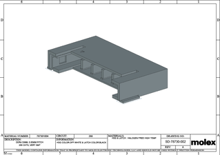 PCB Headers and Receptacles Part - 2053380005 | Molex