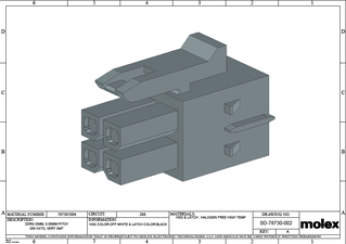 Connector Housings Part - 2064610400 | Molex