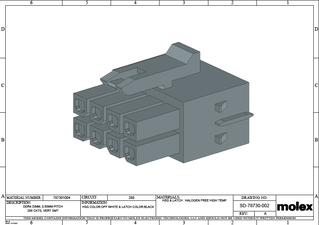 Connector Housings Part - 2064610800 | Molex
