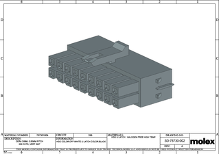 Connector Housings Part - 2064611800 | Molex