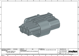 Connector Housings Part - 2077820013 | Molex