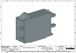 PCB Headers and Receptacles Part - 2125201002 | Molex