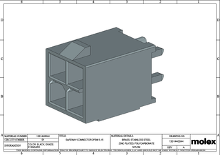 PCB Headers and Receptacles Part - 2125201004 | Molex