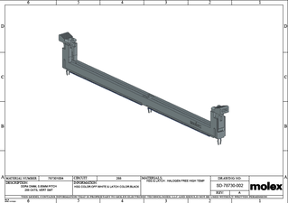 Memory Module Connectors Part - 2128254001 | Molex