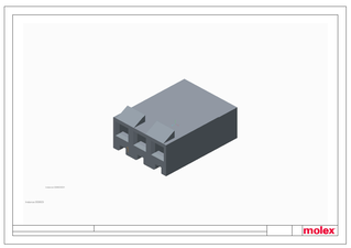 Connector Housings Part - 09503031 | Molex