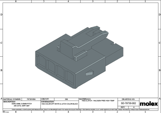Connector Housings Part - 2157591004 | Molex