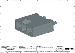 PCB Headers and Receptacles Part - 2159151003 | Molex