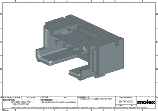 PCB Headers and Receptacles Part - 2159310570 | Molex