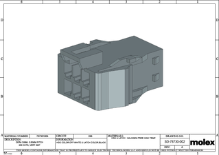 Connector Housings Part - 2169453106 | Molex