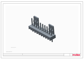 PCB Headers and Receptacles Part - 22272101 | Molex