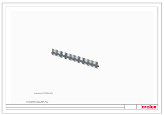 PCB Headers and Receptacles Part - 22284360 | Molex