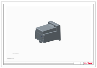 Connector Housings Part - 307001081 | Molex