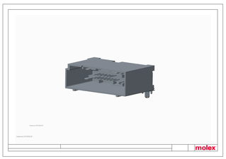PCB Headers and Receptacles Part - 307005241 | Molex