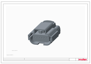 Connector Housings Part - 314026110 | Molex