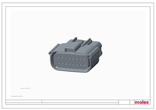 Connector Housings Part - 334721601 | Molex
