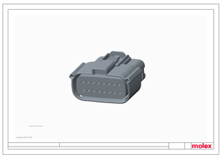 Connector Housings Part - 334721606 | Molex