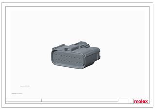 Connector Housings Part - 334722062 | Molex