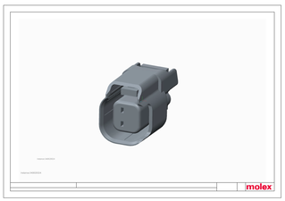 Connector Housings Part - 340620024 | Molex