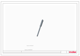 Connector Accessories Part - 343450001 | Molex