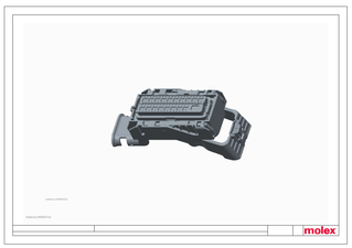 Connector Housings Part - 345660103 | Molex