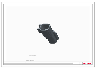 Connector Housings Part - 346750003 | Molex
