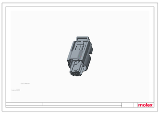 Connector Housings Part - 349672001 | Molex