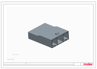 Connector Housings Part - 351500300 | Molex