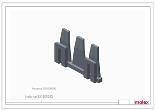 Connector Accessories Part - 351500392 | Molex